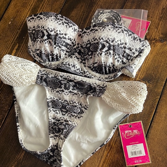 Candie's | Swim | Snake Print Bikini Set | Poshmark